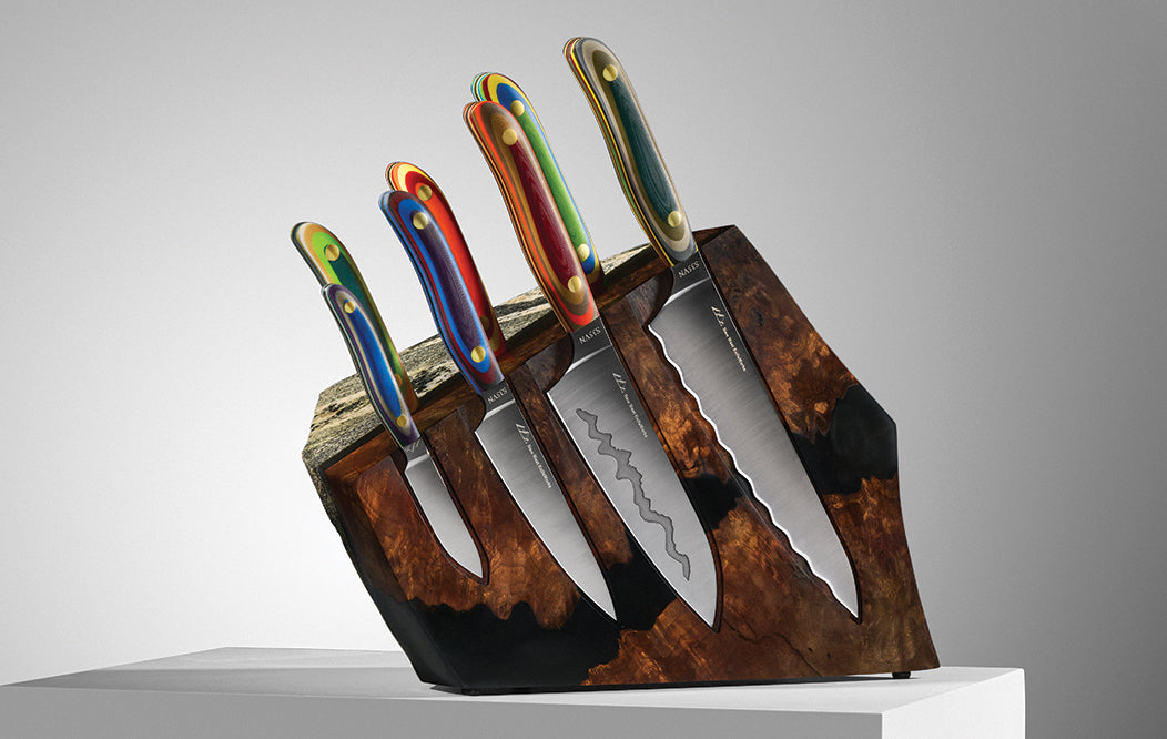 Meet Sarah Gage: Rock Block Artist – New West KnifeWorks